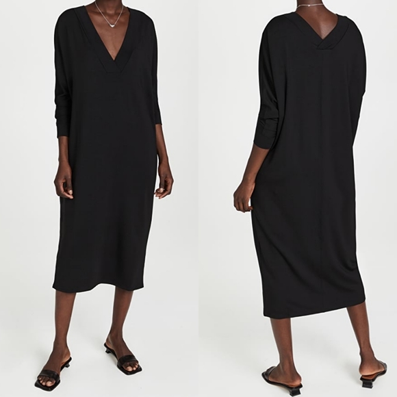 Hatch | Dresses | Hatch The Visitor Maternity Dress In Black One Size ...